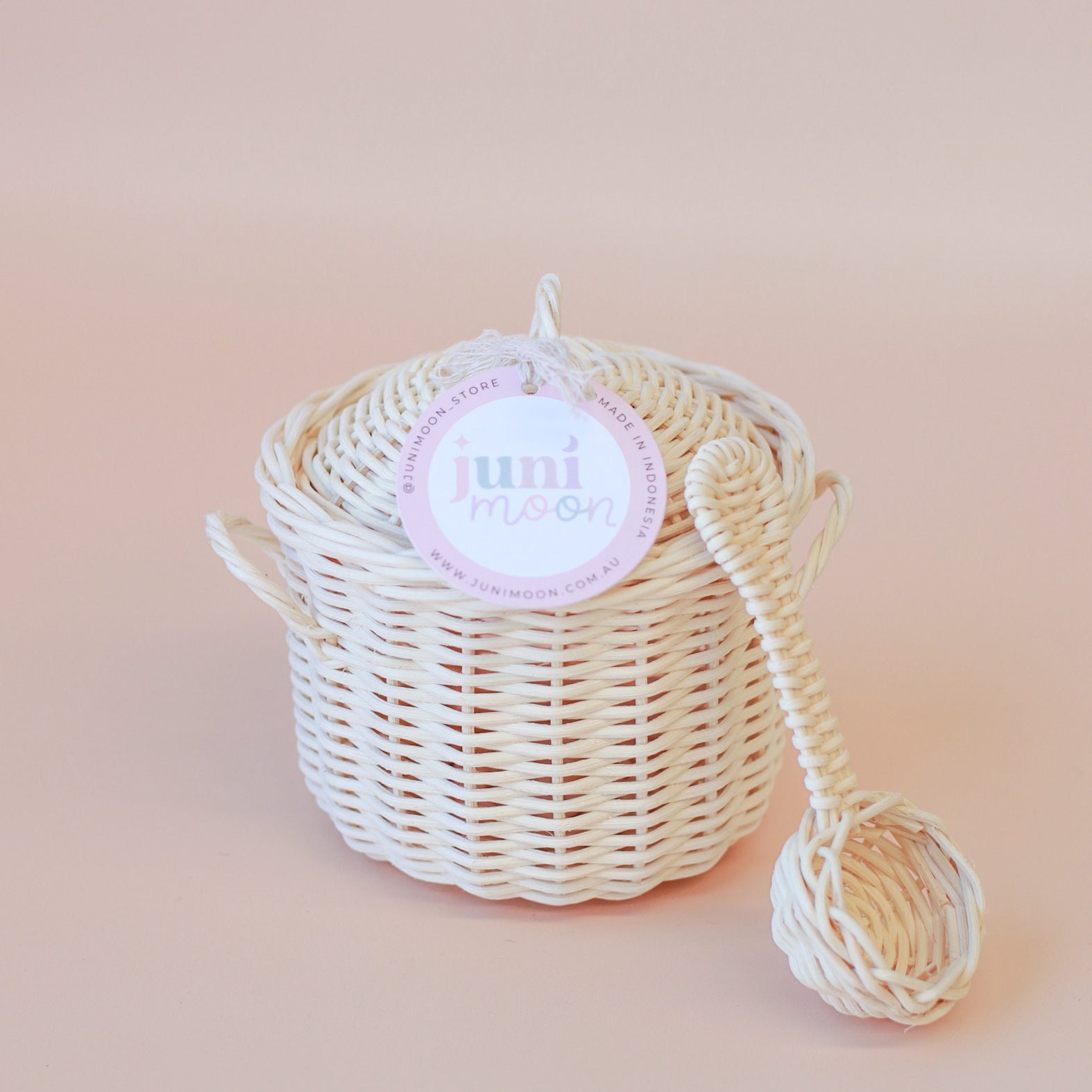 Seconds Rattan Pot and Ladle – Juni Moon