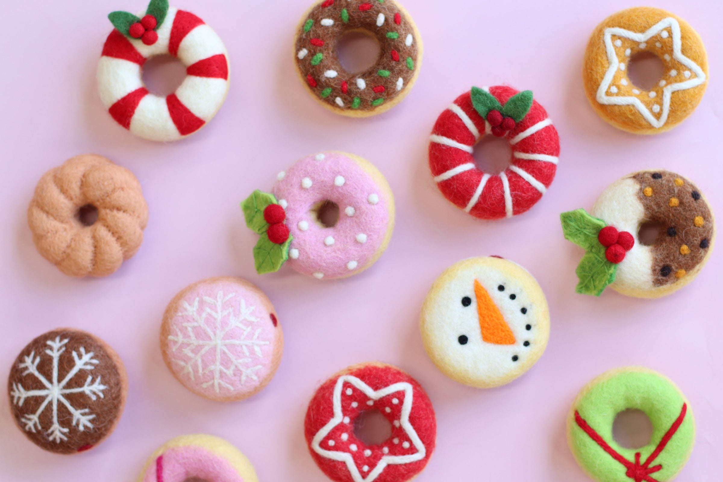 Festive single donuts - 13 options – Juni Moon